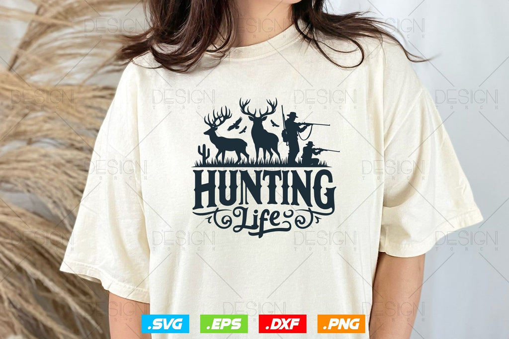 Hunting Life Svg Png, Fathers Day svg, Deer Hunting Svg, Hunting Gifts ...