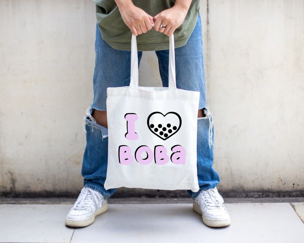 I Heart Boba SVG Cut File for Cricut and Silhouette, make tshirts ...
