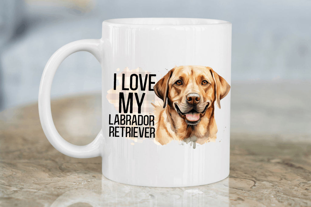 I love my Labrador Retriever png design - So Fontsy