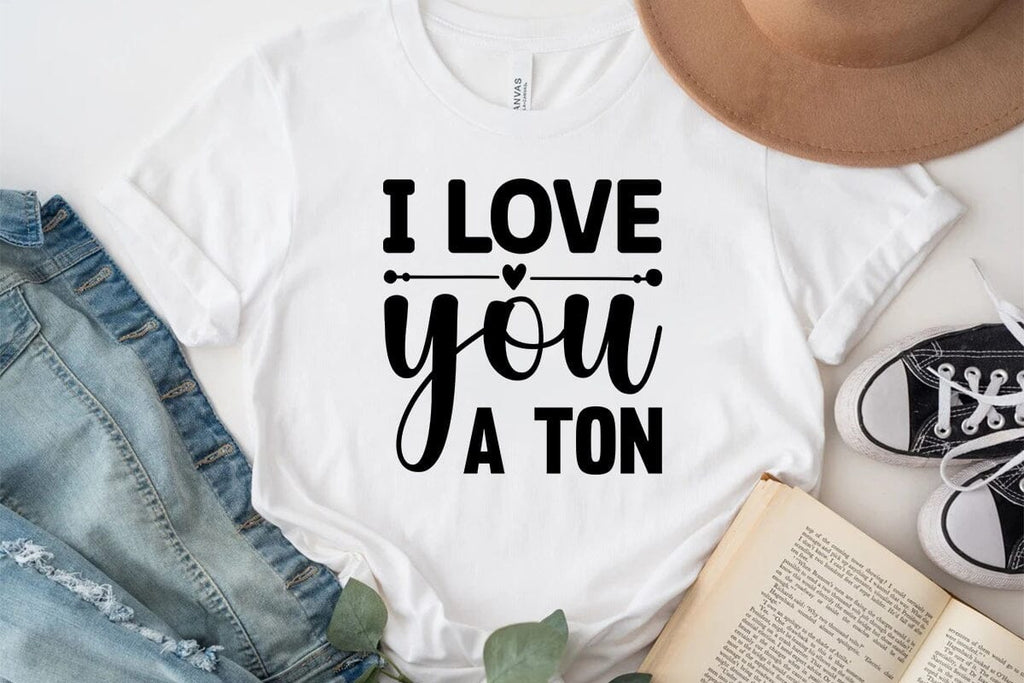 I love you a ton - So Fontsy