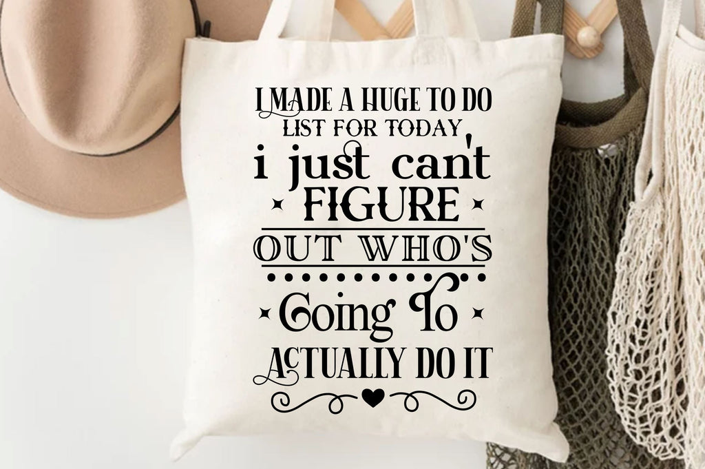 I made a huge to do list Svg Design - So Fontsy
