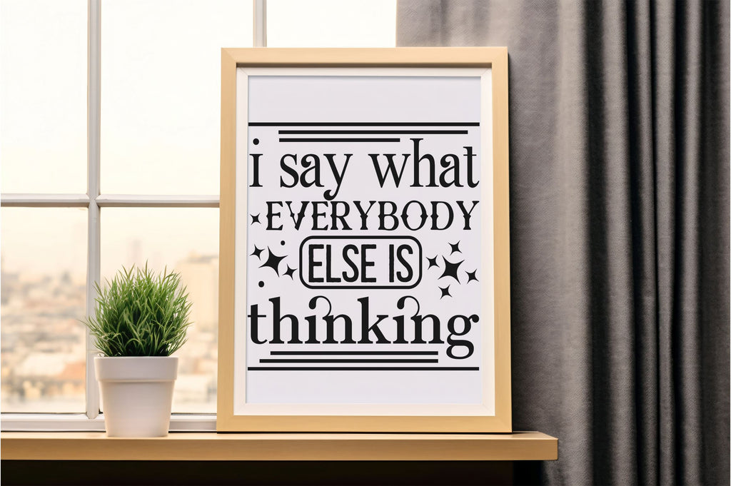 I say what everybody else Svg Design - So Fontsy