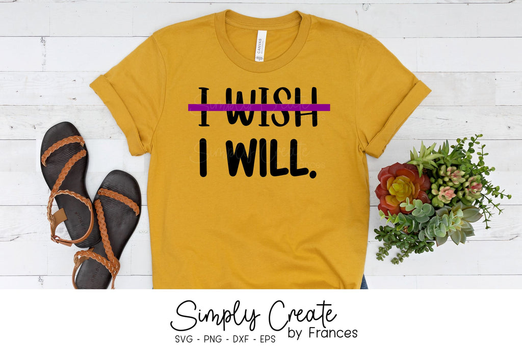 I Will SVG - So Fontsy