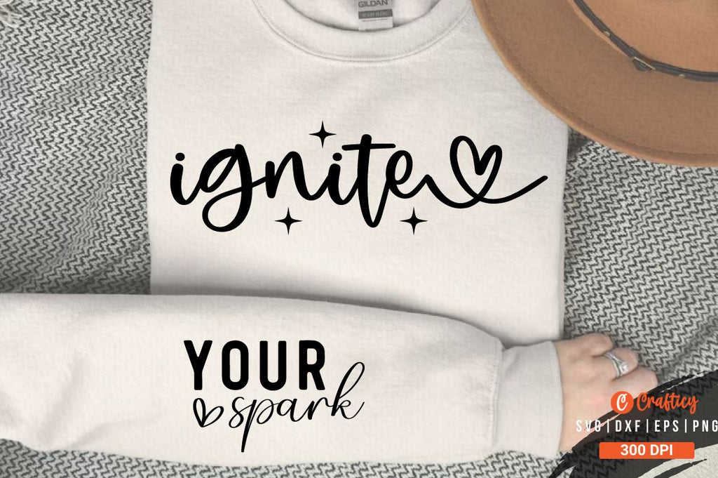 Ignite SVG Sleeve - So Fontsy