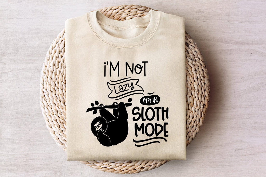 I'm In Sloth Mode I Funny Sloth Life SVG I Sloth Quotes SVG - So Fontsy