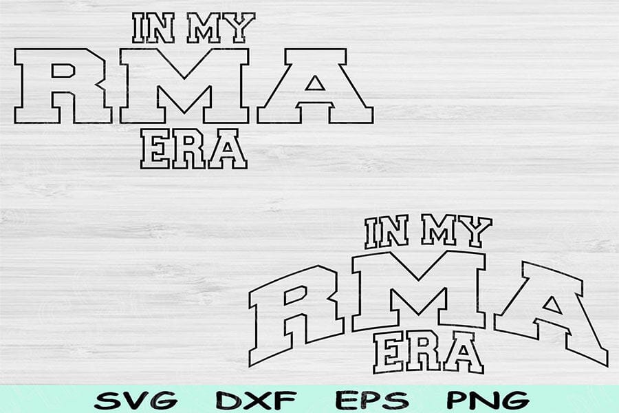 In My RMA Era Svg Dxf Png Cut Files, RMA Svg, Registered Medical ...