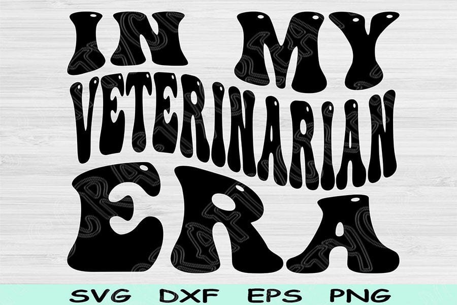 In My Veterinarian Era Svg Dxf Png Cut Files, Veterinarian Svg, Vet Svg ...