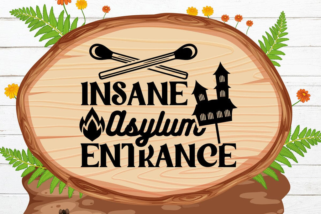 Insane Asylum Entrance - So Fontsy
