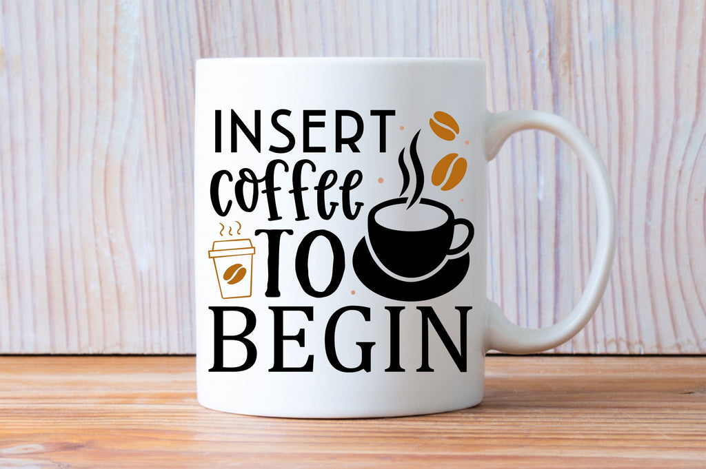 Insert coffee to begin SVG design - So Fontsy