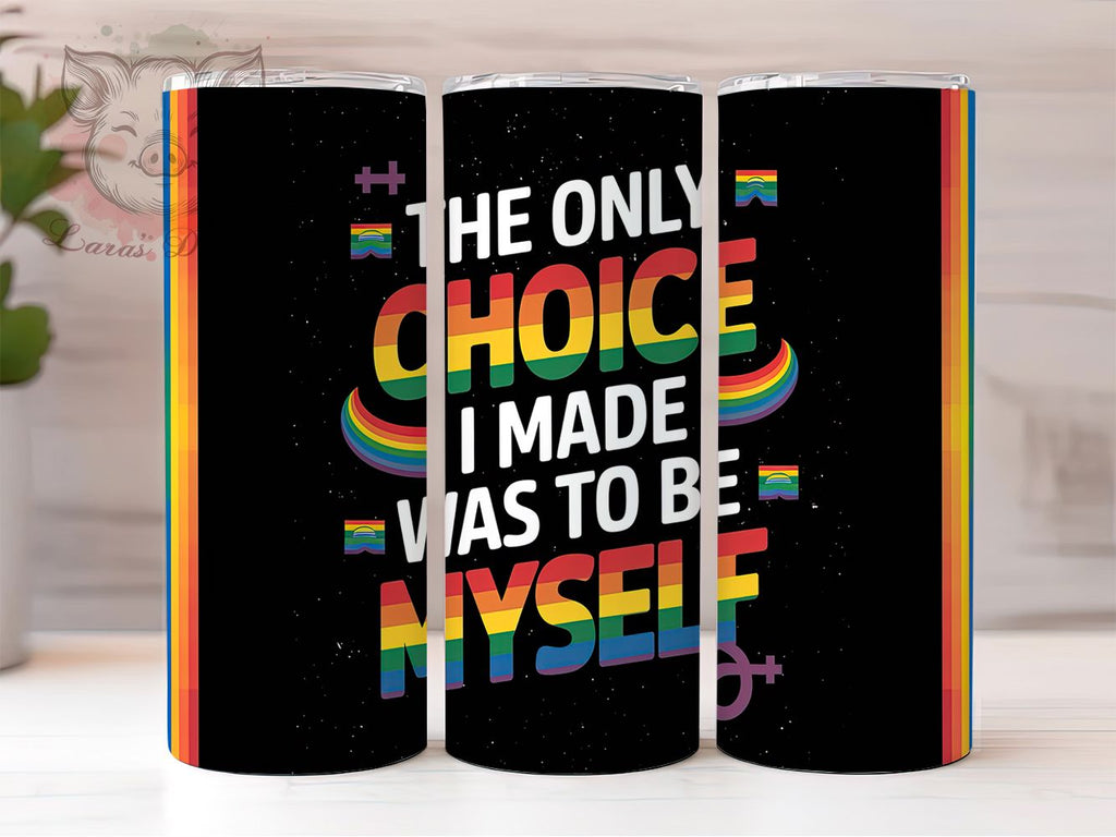 Inspirational LGBTQ Pride Quote Tumbler, Pride Quote Tumbler, LGBTQ+ ...