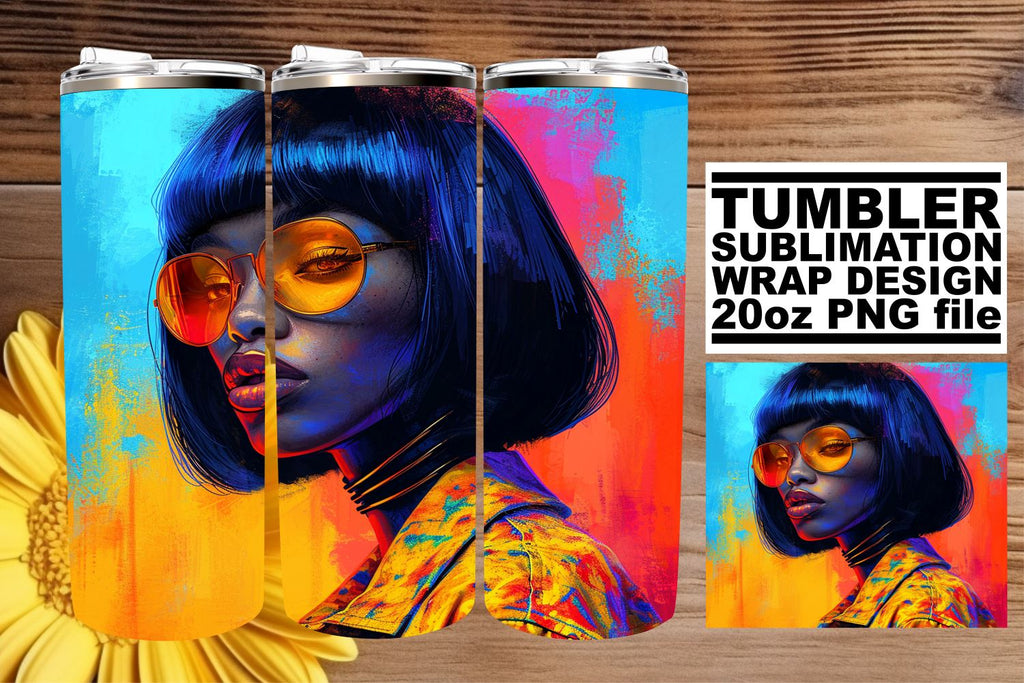 Inspiring Afro Woman Sublimation Designs - So Fontsy