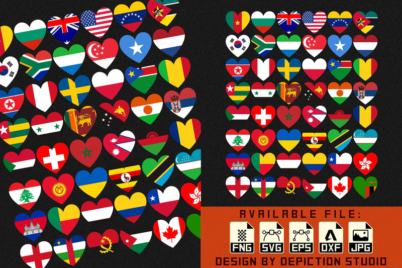 International Day of Peace, Flag Heart Hand Drawn Heart Shaped Flag T ...