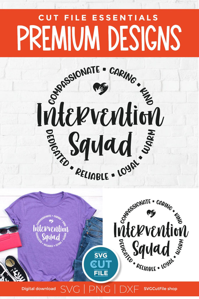 Intervention squad SVG - Academic intervention specialist - So Fontsy