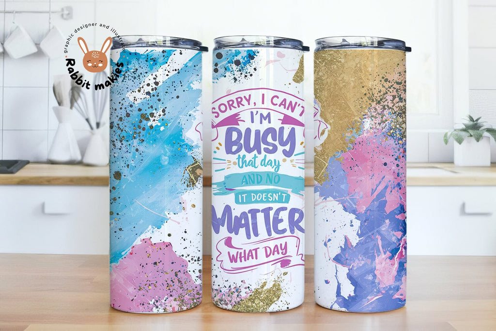 Introvert Tumbler Wrap For A 20oz Skinny Cup, Personality Tumbler Png ...