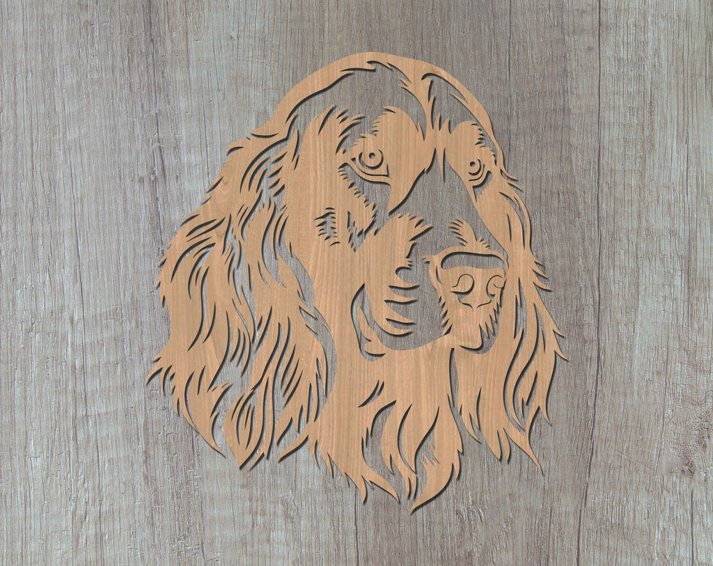 Irish Setter Laser SVG Cut File, Irish Setter Glowforge File, Irish ...