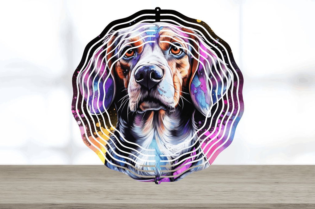 Japanese Beagle Dog Wind Spinner Sublimation - So Fontsy