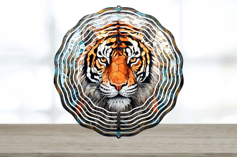 Japanese Tiger Wind Spinner Sublimation Spinner - So Fontsy