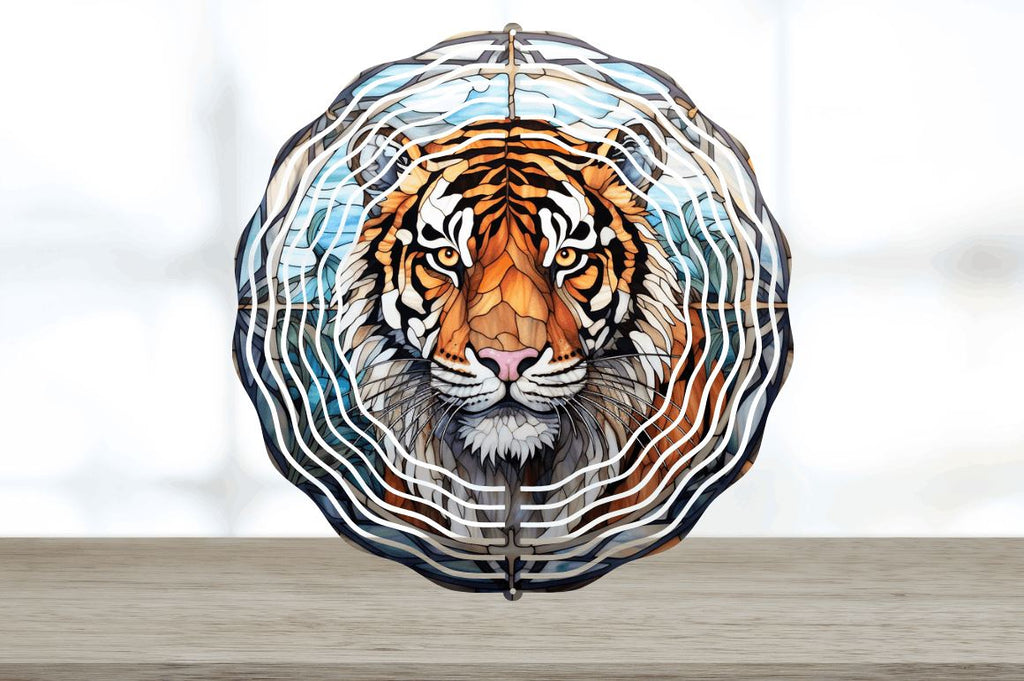 Japanese Tiger Wind Spinner Sublimation Spinner - So Fontsy