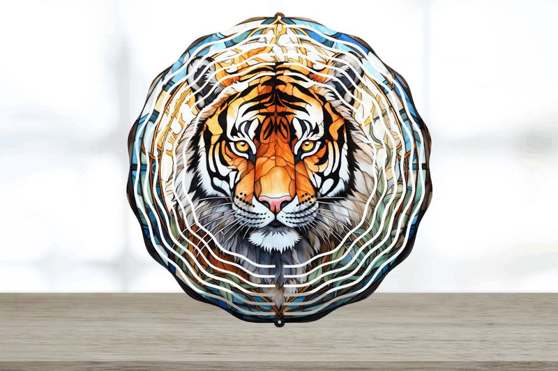 Japanese Tiger Wind Spinner Sublimation Spinner - So Fontsy