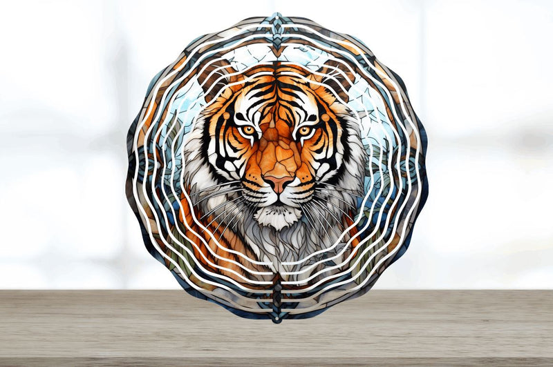 Japanese Tiger Wind Spinner Sublimation Spinner - So Fontsy