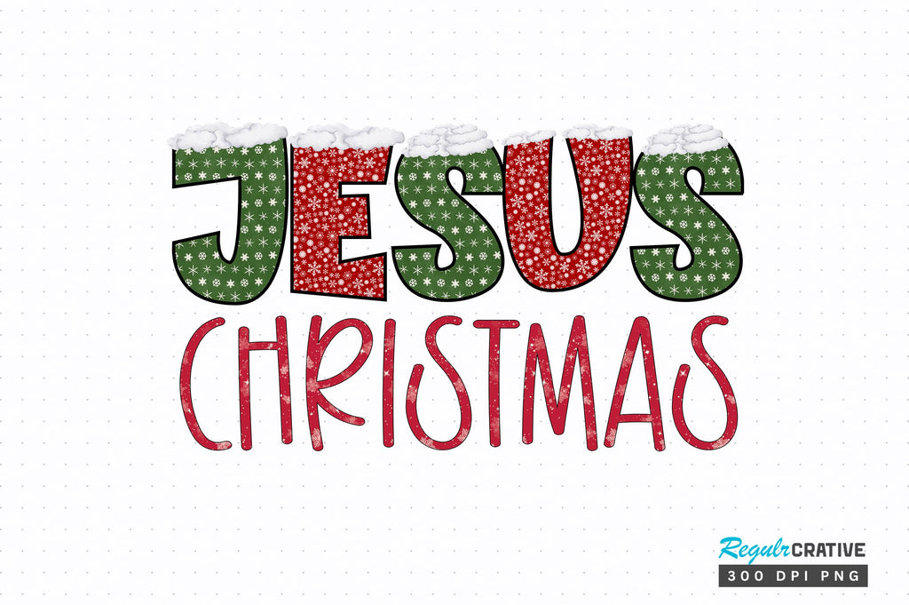 Jesus christmas png design - So Fontsy