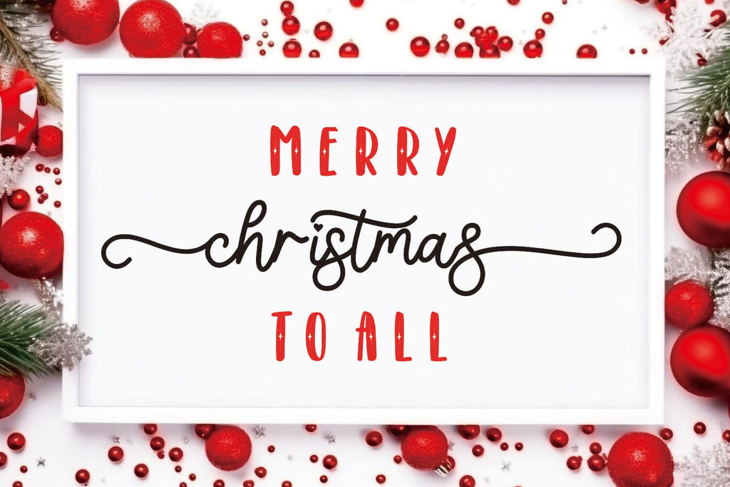 Jesus - Christmas Font - So Fontsy