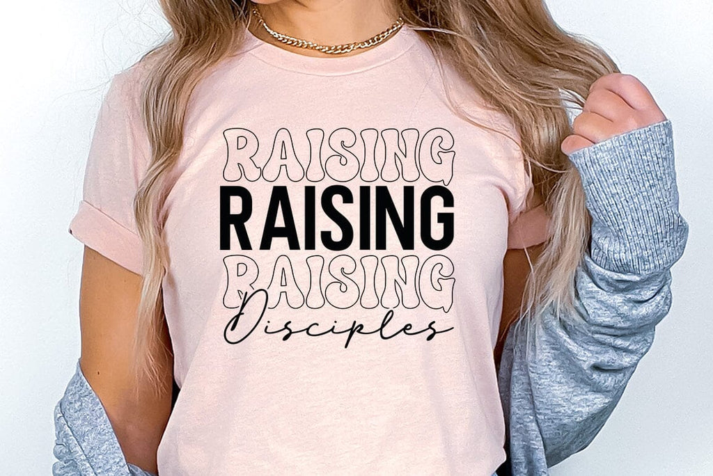 Jesus God Religious SVG PNG, Raising disciples - So Fontsy