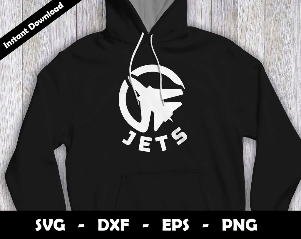 Jets SVG Cut File, Jets logo SVG Design, Jets Football Mascot, T-Shirt ...