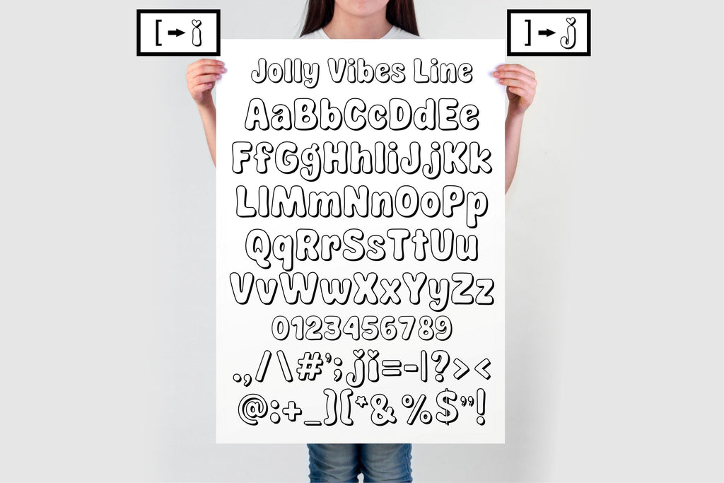 Jolly Vibes Font - Groovy Retro Font, Cute Bubbly Font, Cricut & Procr ...