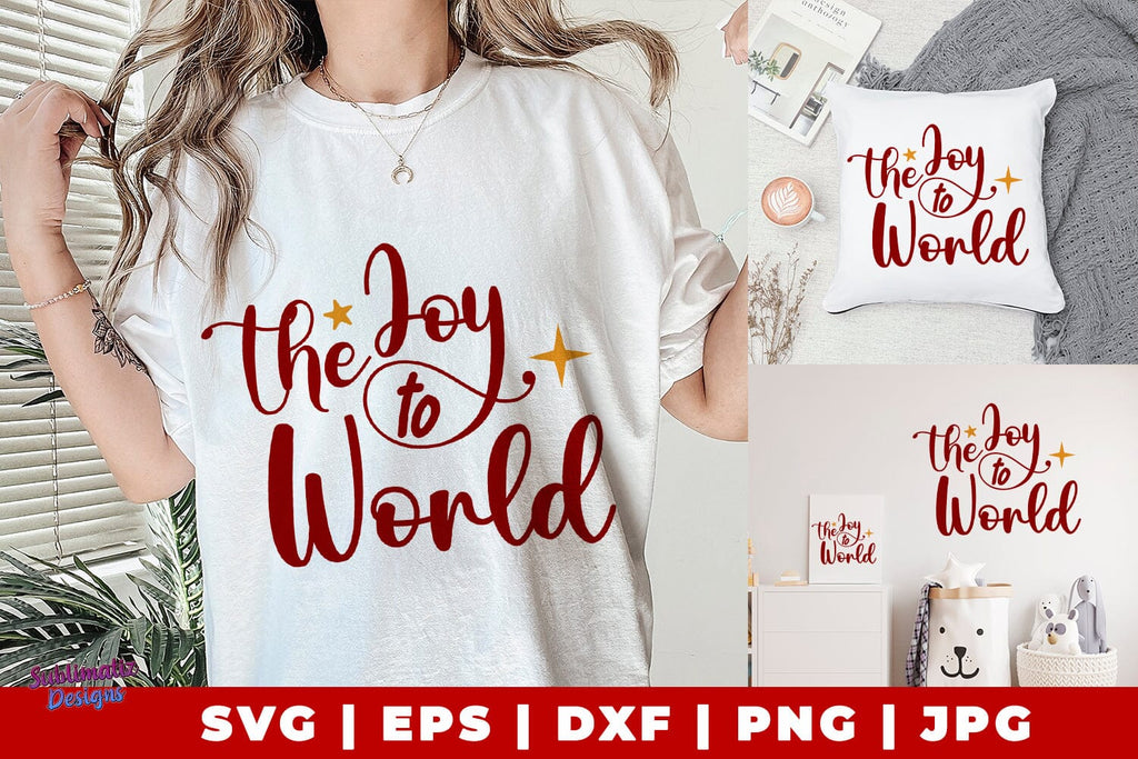 Joy to the world SVG | Joy to the world Sign Laser SVG | Chistmas Sign ...