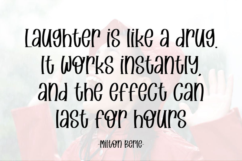 Joyful Laughter - Valentine Font - So Fontsy