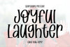 Joyful Laughter - Valentine Font - So Fontsy