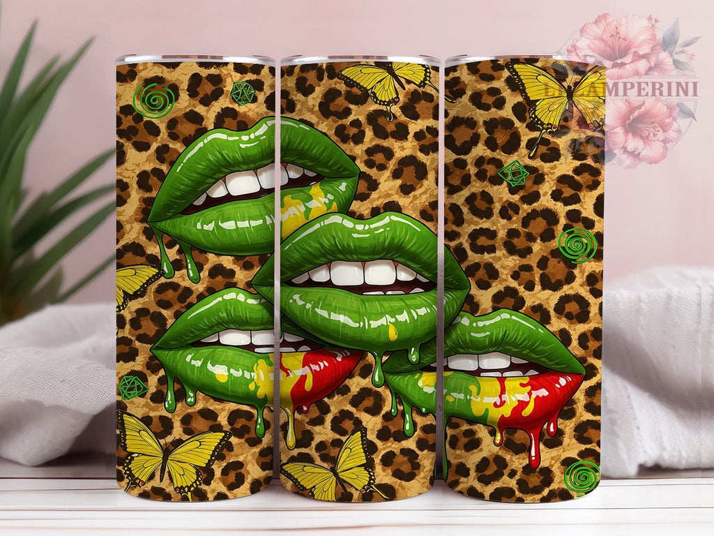 Juneteenth Afro Lip Melanin Pride Tumbler Wrap, Afro Lip Wrap Design ...