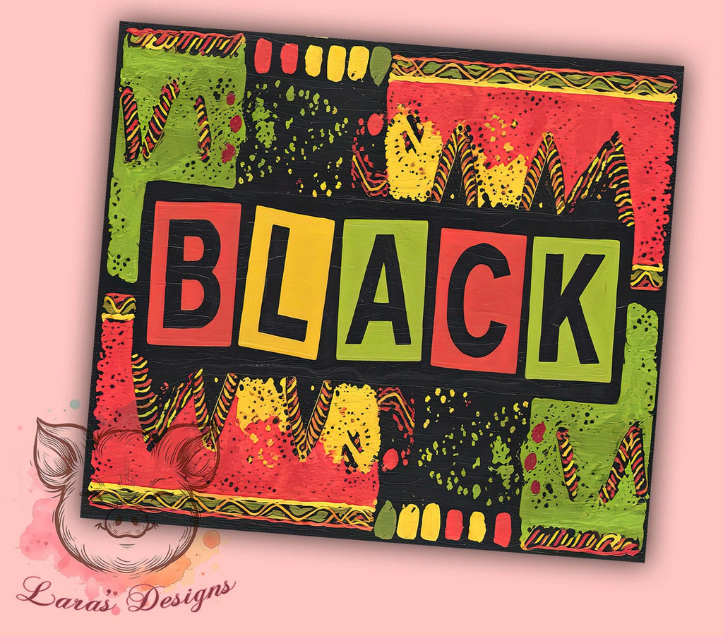 Juneteenth License Plate 20oz Tumbler, Black License Plate Design ...