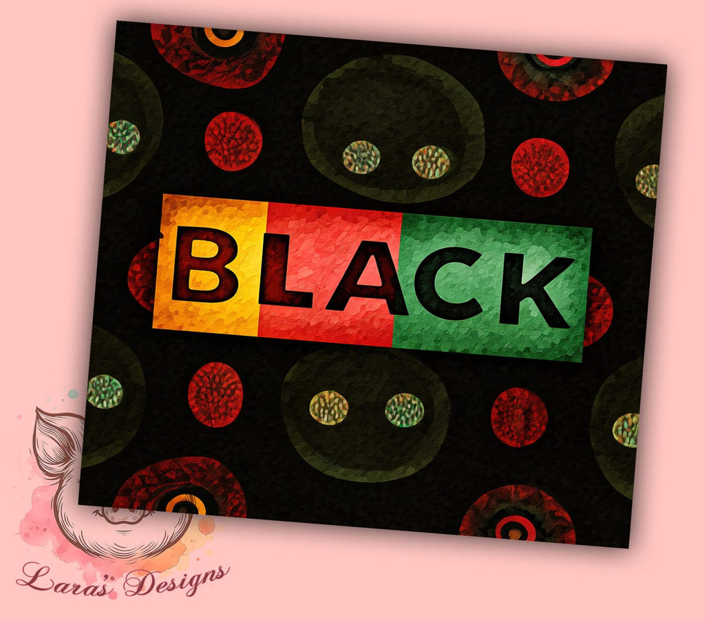 Juneteenth License Plate 20oz Tumbler, Black License Plate Design ...