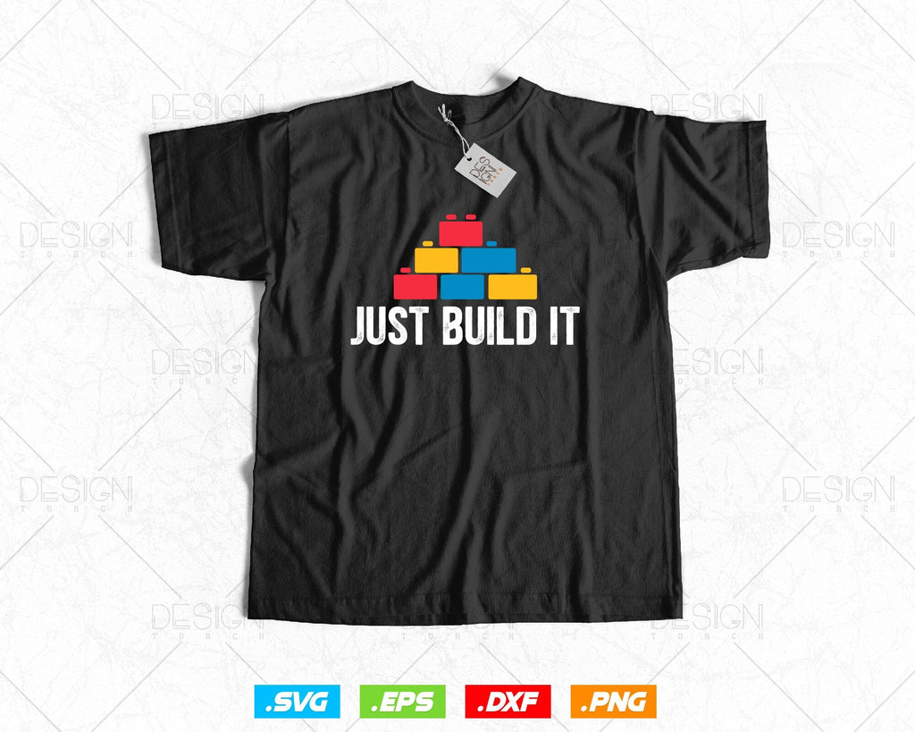Just Build It Master Builder Construction Building Blocks Bricks ...