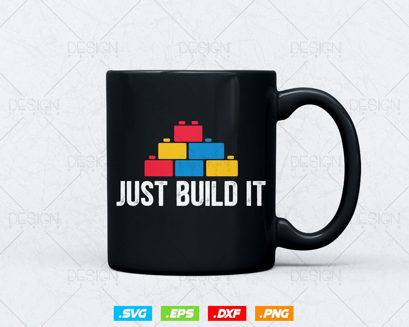 Just Build It Master Builder Construction Building Blocks Bricks ...