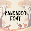 Kangaroo Font OTF, Fonts for Crafting, Handwritten Font - So Fontsy
