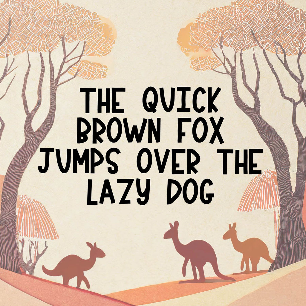 Kangaroo Font OTF, Fonts for Crafting, Handwritten Font - So Fontsy