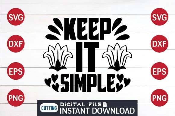 Keep it simple svg - So Fontsy