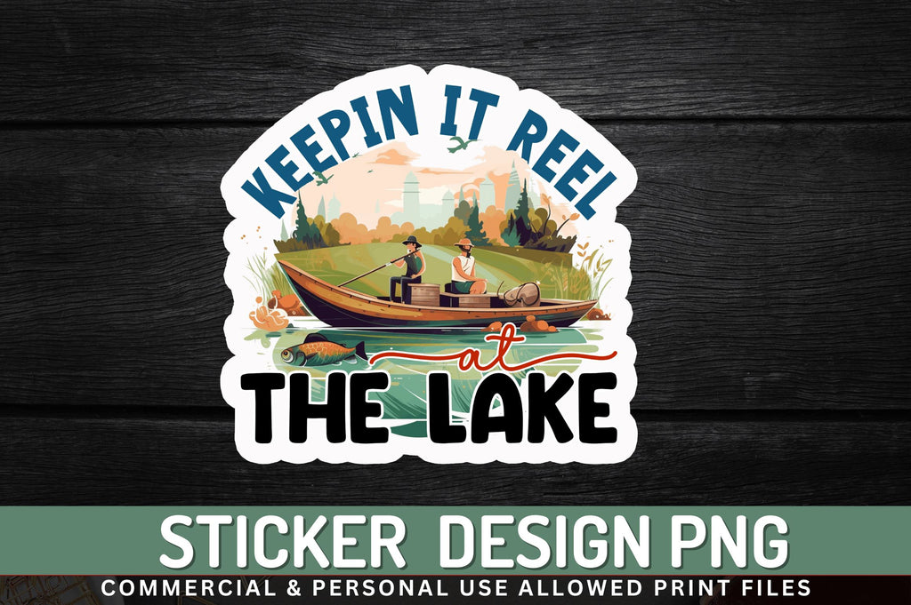 Keepin it reel at Sticker Design - So Fontsy