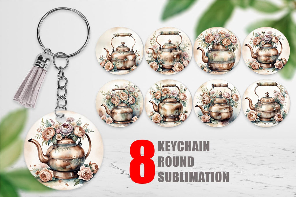 Keychain Copper Kettle - So Fontsy