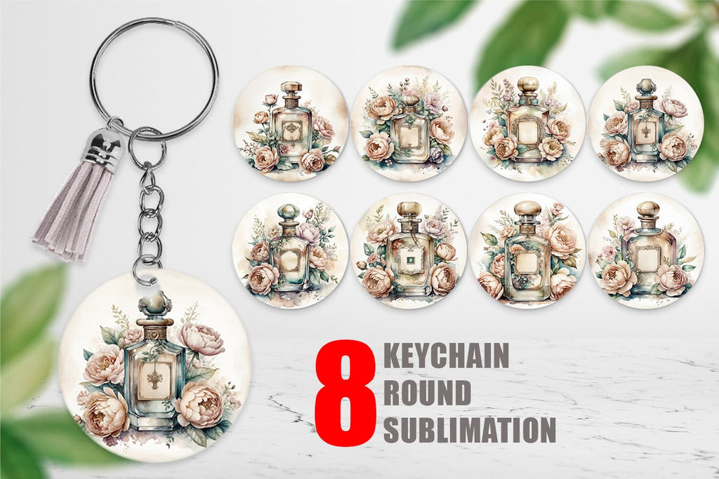 Keychain Perfume Bottle - So Fontsy