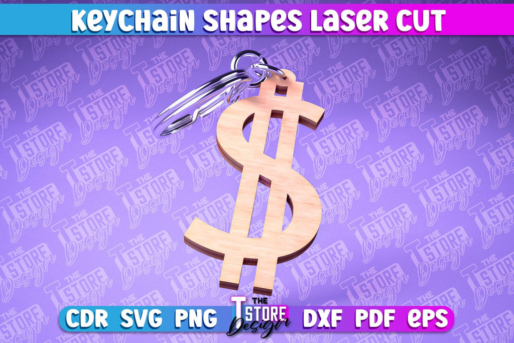 Keychain Shapes Laser Cut | Keychain Laser Cut Design | CNC Files - So ...