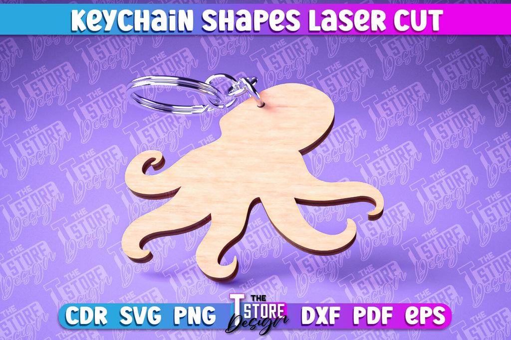 Keychain Shapes Laser Cut | Keychain Laser Cut Design | CNC Files - So ...