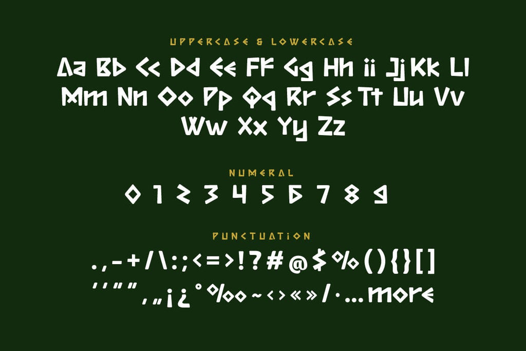 Khasmox - Game Display Font - So Fontsy