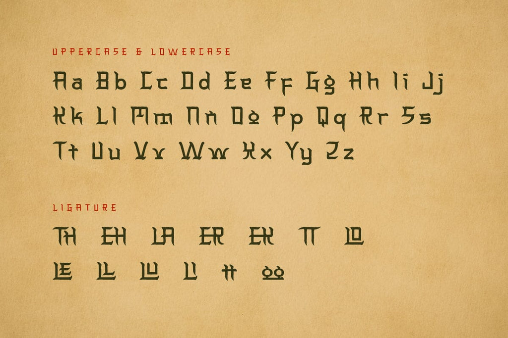 Kimyonja - Korean Style Font - So Fontsy