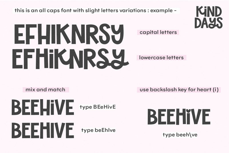 Kind Days - Fun Handwritten Font - So Fontsy
