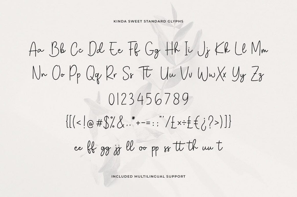Kinda Sweet Handwritten Font - So Fontsy