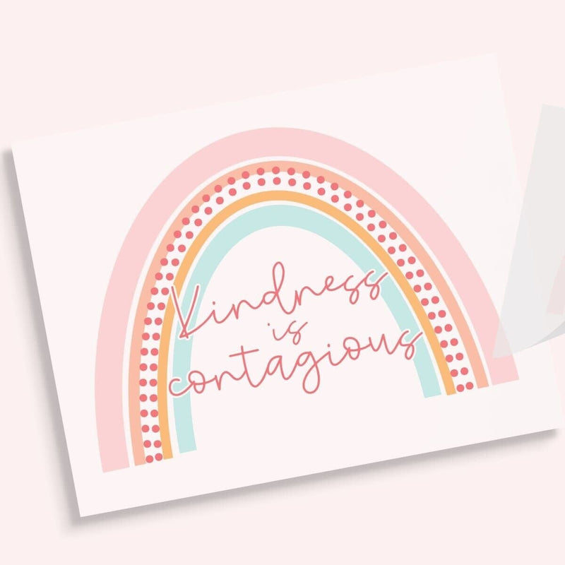 Kindness is Contagious DTF Transfer - So Fontsy